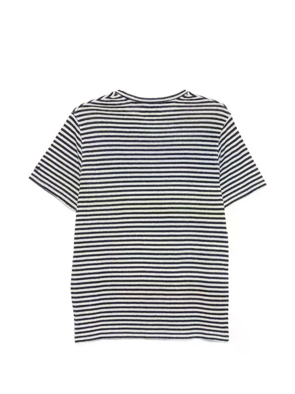 MC2 SAINT BARTH Dover Striped T-shirt - Blue