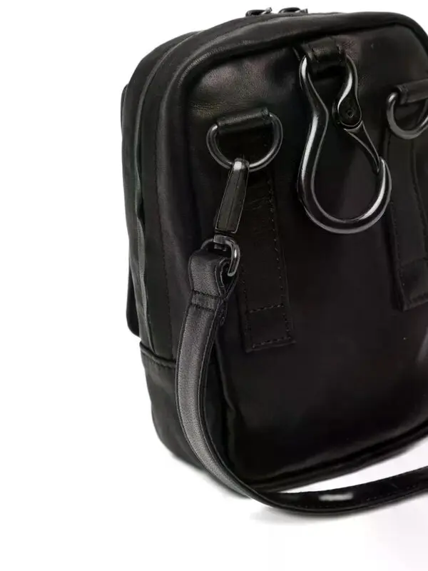Yohji Yamamoto Scratch Leather Messenger Bag