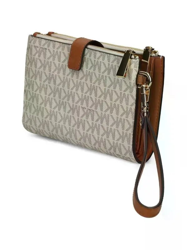 Michael Kors Jet Set Logo Wallet - Neutrals