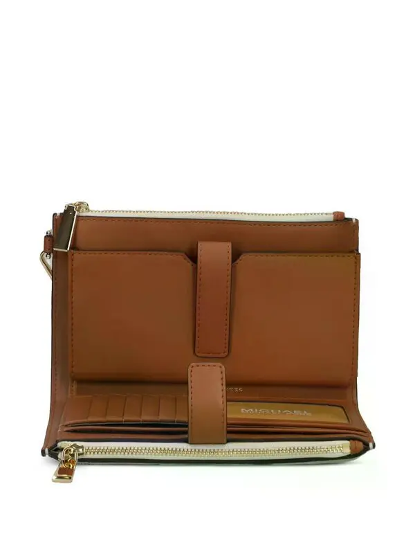 Michael Kors Jet Set Logo Wallet - Neutrals