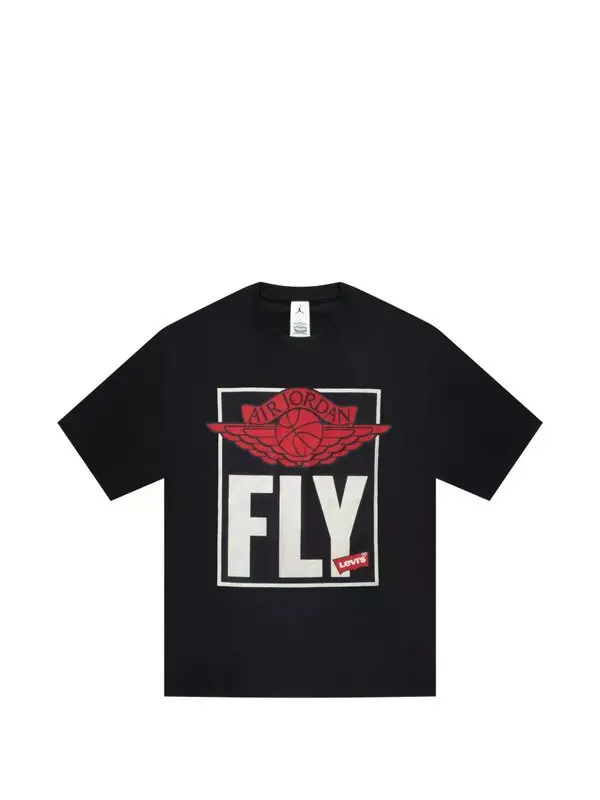 JORDAN X Levi`s Fly Graphic-print T-shirt