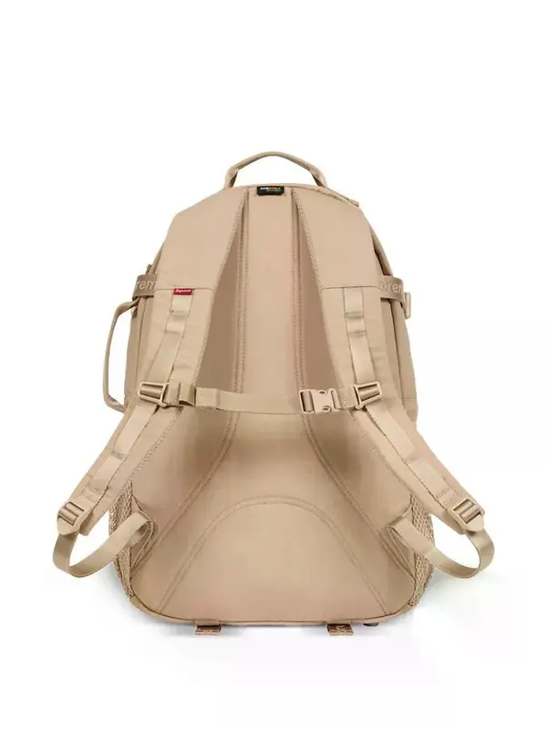 Supreme Logo-detail Backpack - Neutrals