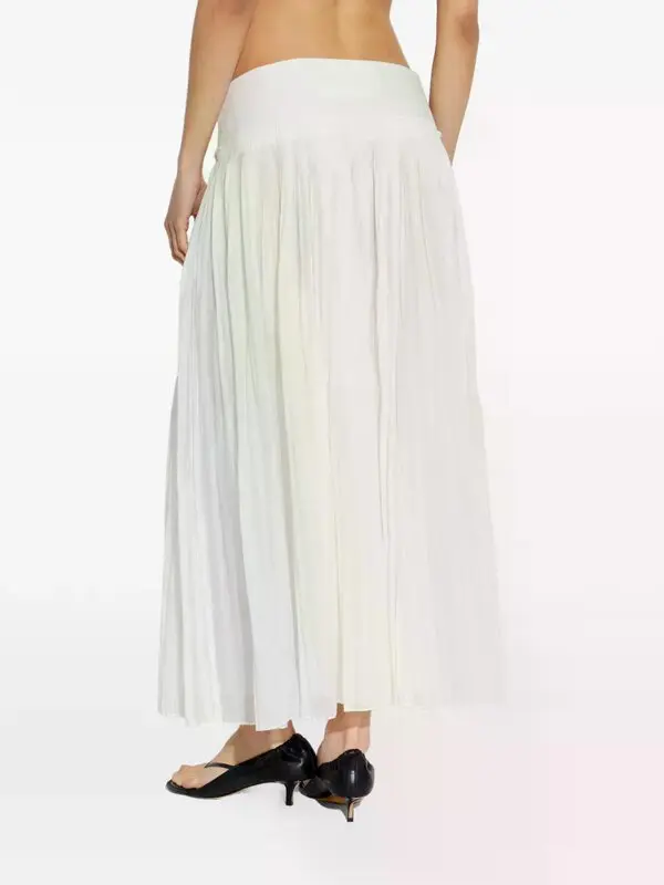 RÓHE Pleated Maxi Skirt