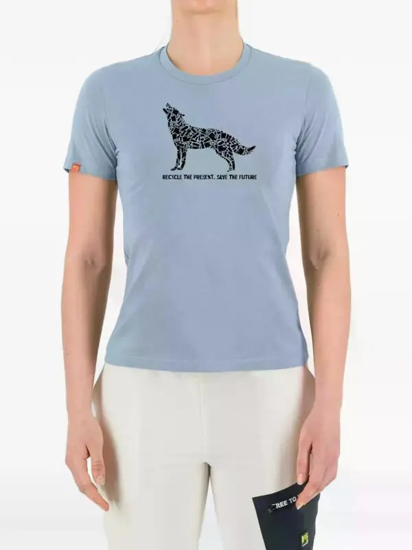 KARPOS Wild Animals W Graphic-print T-shirt - Blue