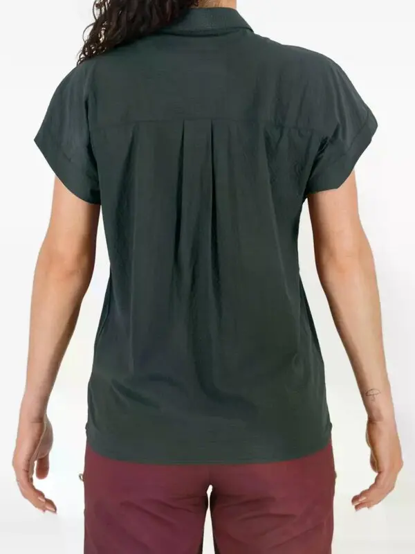KARPOS Salatis W Buttoned Short-sleeve Top