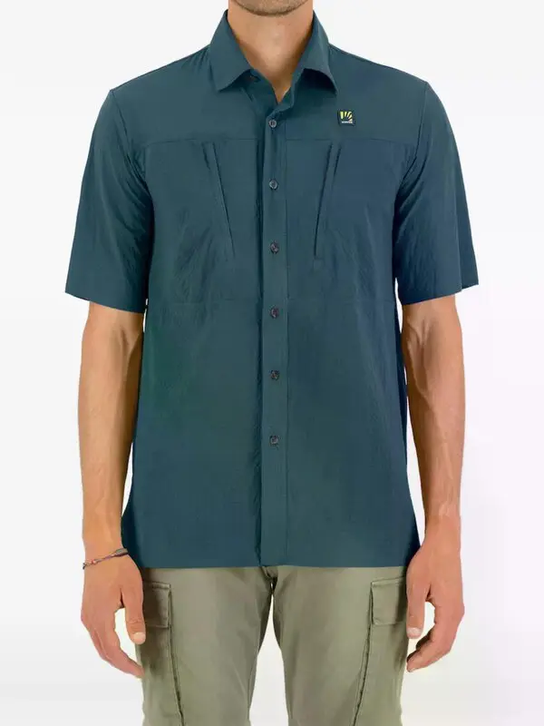 KARPOS Salatis Buttoned Shirt - Blue