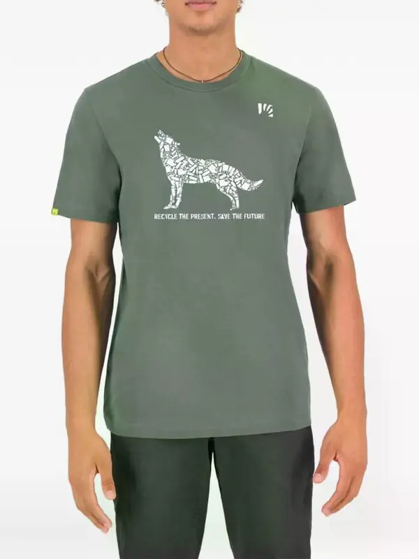 KARPOS Wild Animal Graphic-print T-shirt - Green