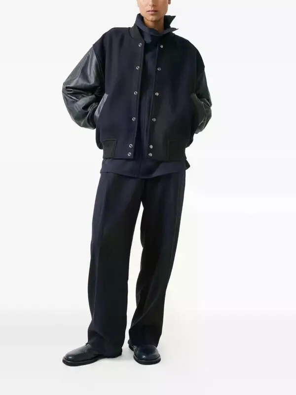 Studio Nicholson Pleated Wide-leg Trousers