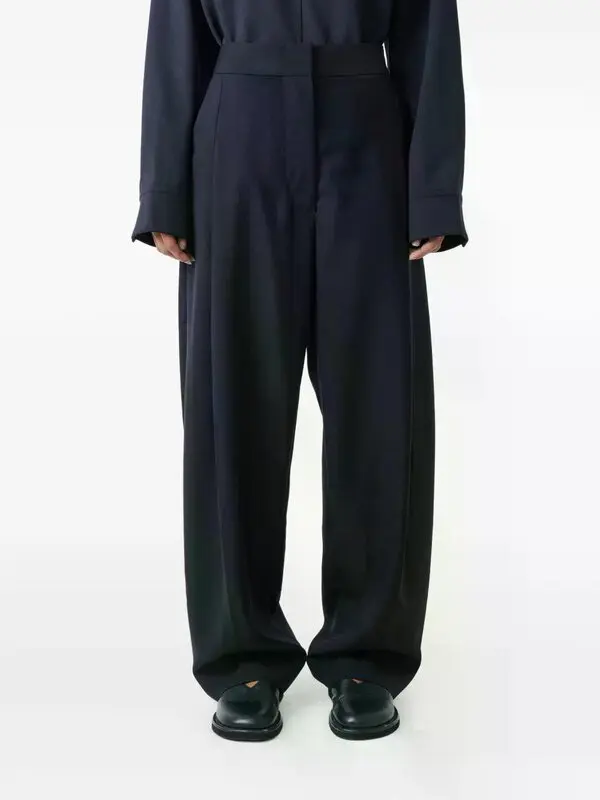 Studio Nicholson Pleated Wide-leg Trousers