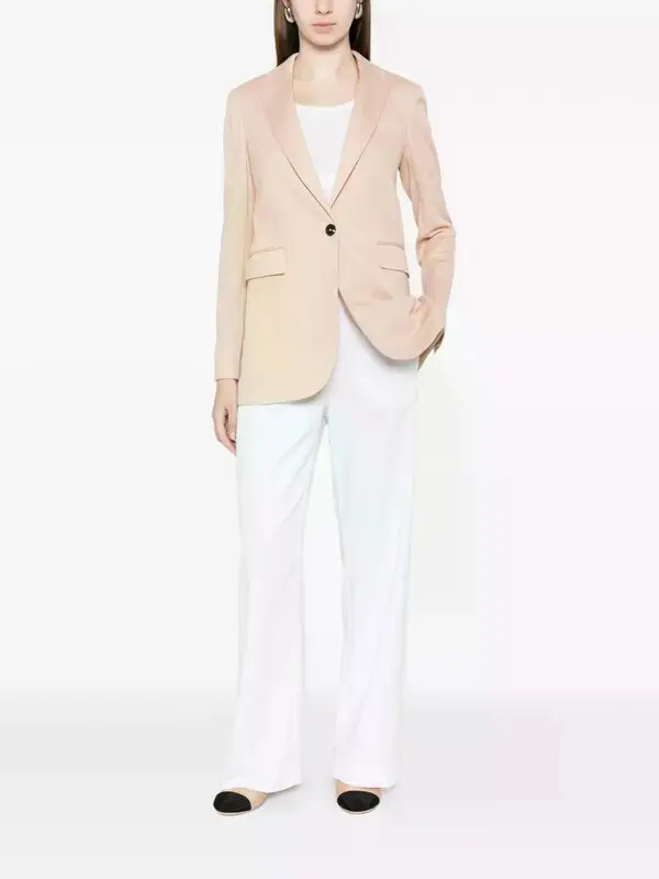 CIRCOLO 1901 Notched Pocket Blazer - Neutrals