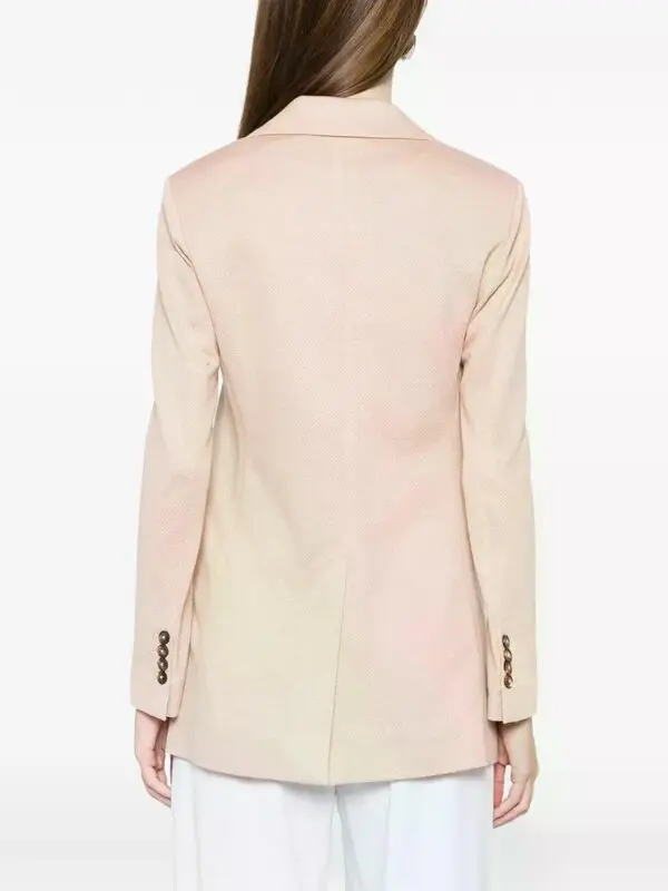 CIRCOLO 1901 Notched Pocket Blazer - Neutrals