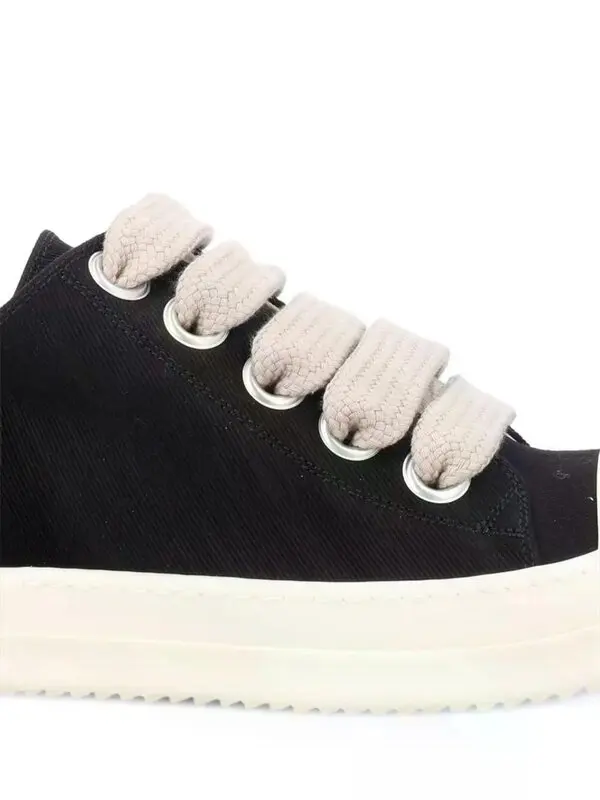Rick Owens Jumbo Lace Sneakers - Black