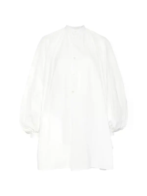 MARRAKSHI LIFE Balloon Sleeve Dress - White