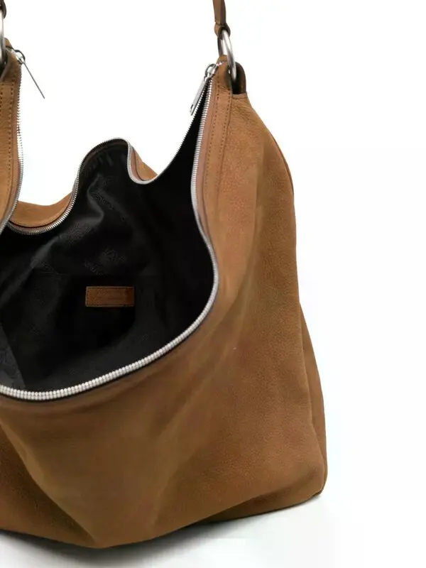 MARGESHERWOOD Belted Shoulder Bag - Brown