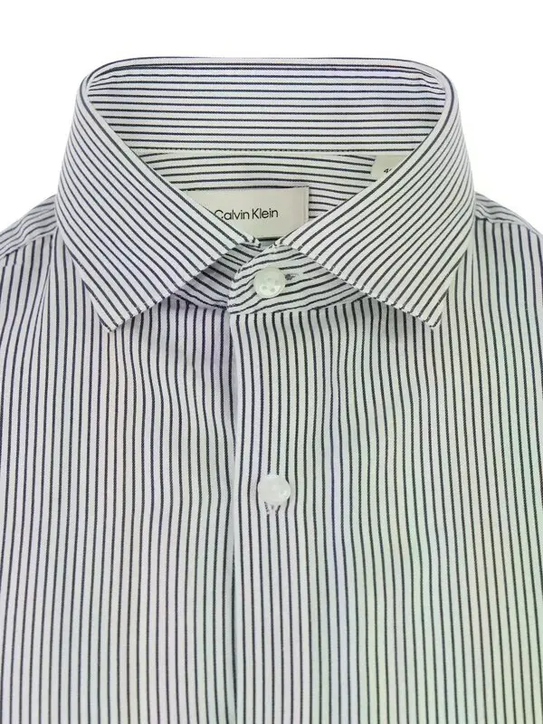 Calvin Klein Striped Shirt - White