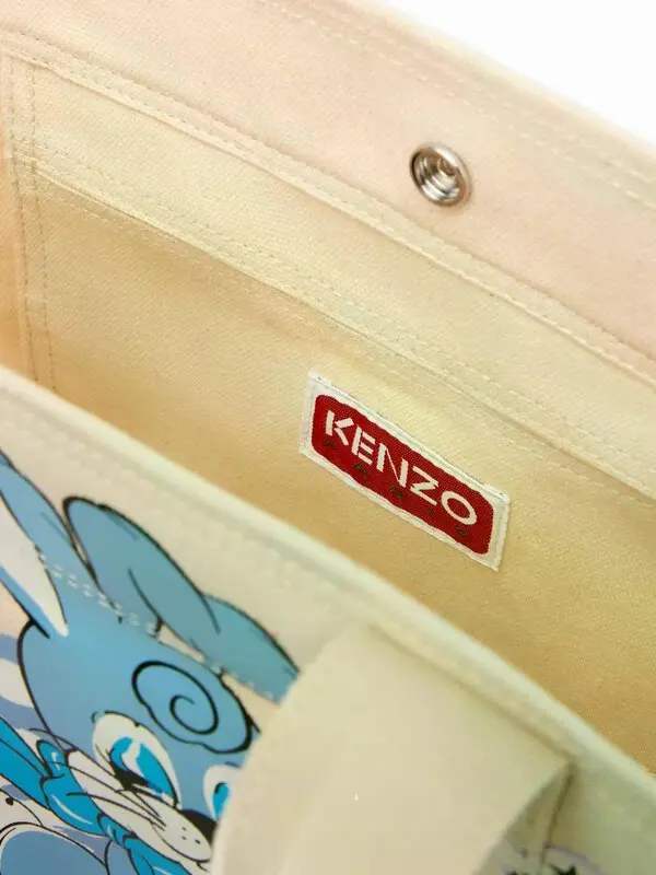 Kenzo Cartoon-print Tote Bag