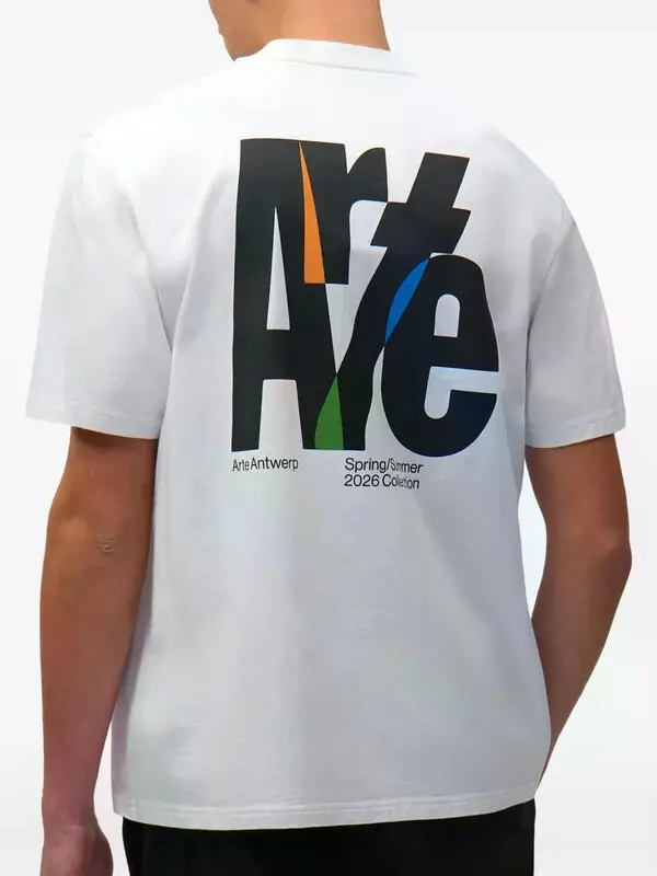 ARTE ANTWERP Back Graphic T-shirt - White
