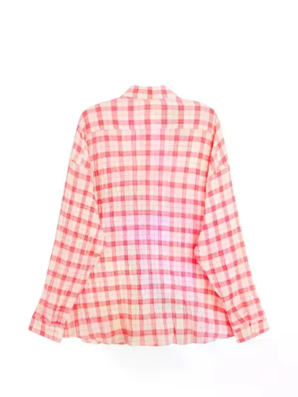 SUNFLOWER Checked Shirt - Pink