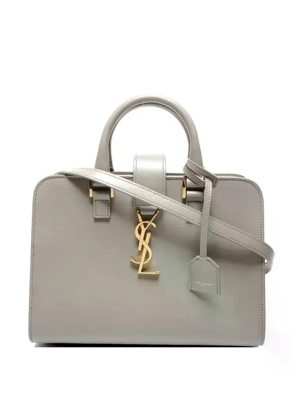 Saint Laurent 2000s Cabas Leather Tote Bag