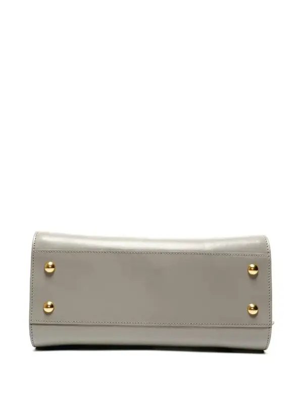 Saint Laurent 2000s Cabas Leather Tote Bag