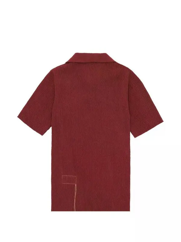 FORTELA Camille Polo Top - Red