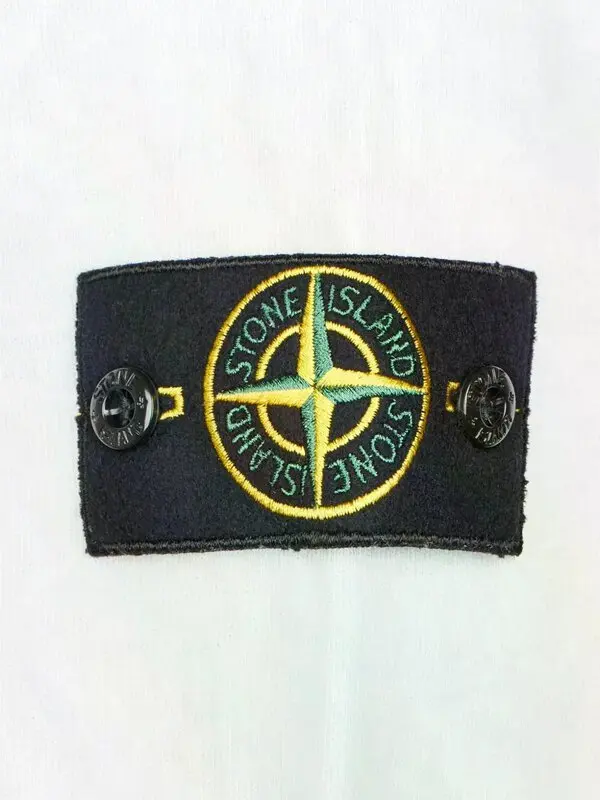 Stone Island Patch Sweatshirt - White