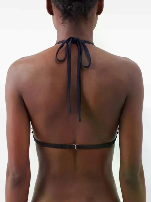 Jacquemus The Picot Bikini Top - Black