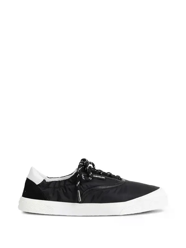Moncler Leisure Nylon Sneakers - Black