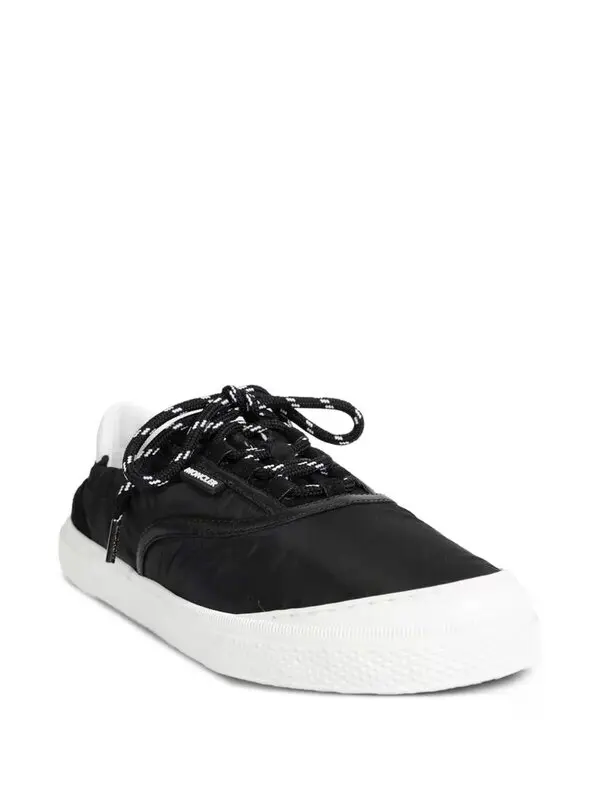 Moncler Leisure Nylon Sneakers - Black