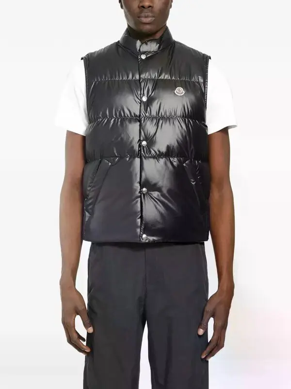 Moncler Quilted Gilet - Blue