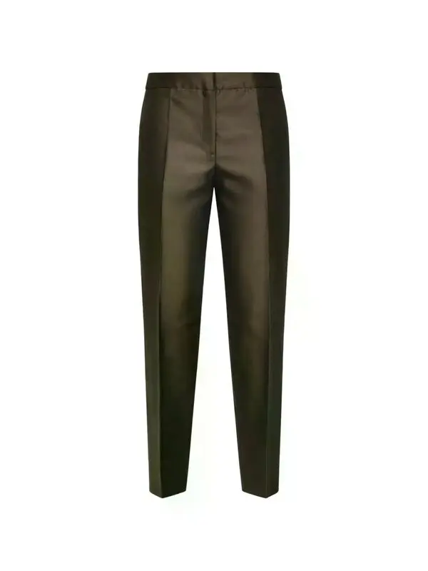 Max Mara Pressed Trousers - Green