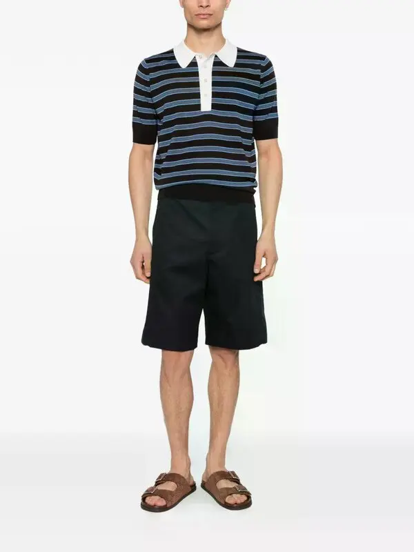 Gucci Logo-button Shorts
