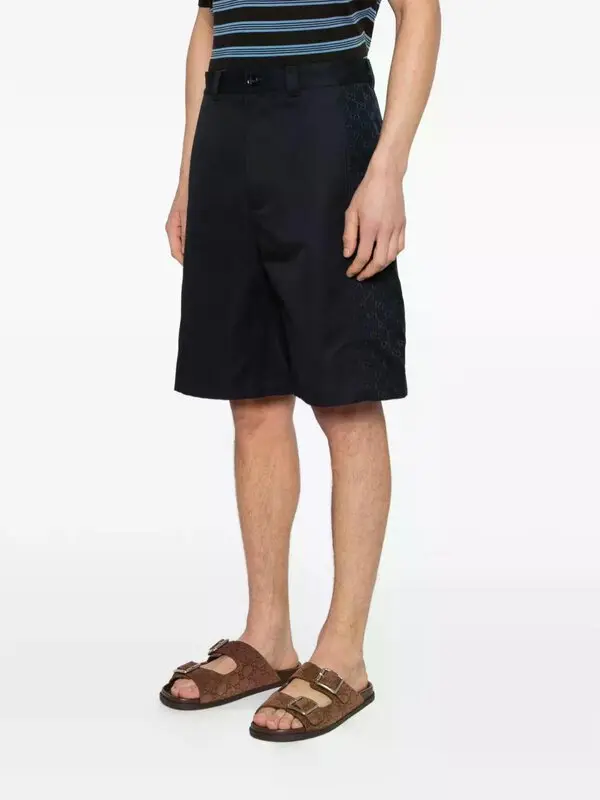 Gucci Logo-button Shorts