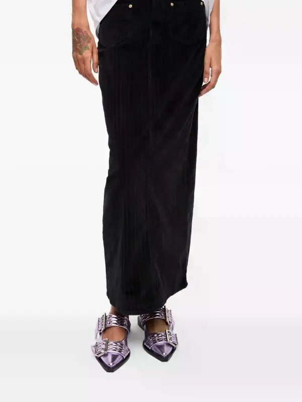 GANNI Corduroy Maxi Skirt