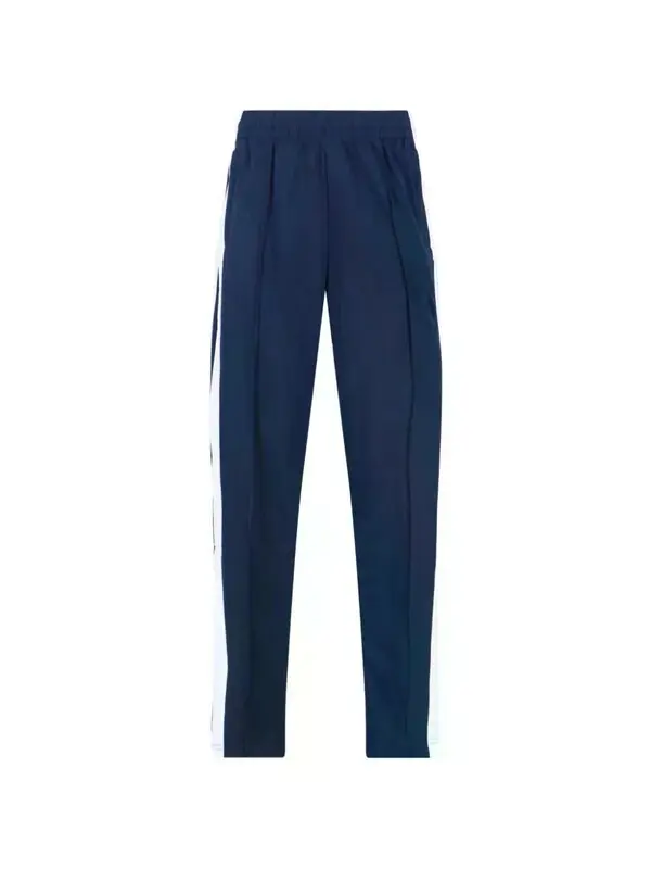 Adidas Side Stripe Popper Trousers - Blue
