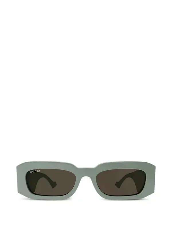 Gucci Square-frame Sunglasses - Green