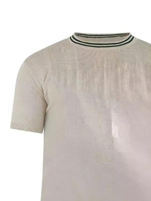 YES LONDON Ribbed-trim Sweater