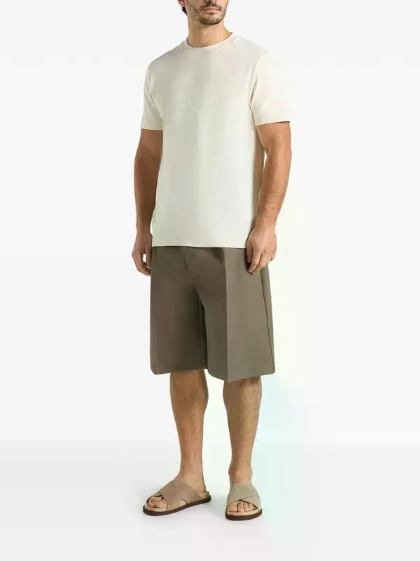 Manière De Voir Tailored Twill Bermuda Shorts