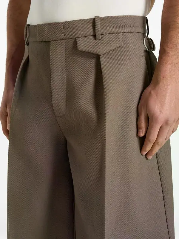 Manière De Voir Tailored Twill Bermuda Shorts