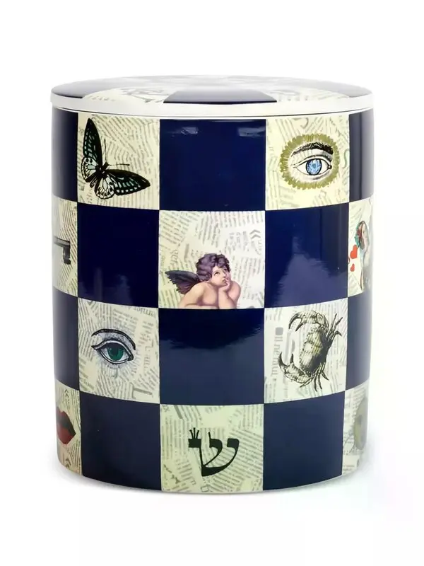 MAISON LA BOUGIE Checkered Motif Candle