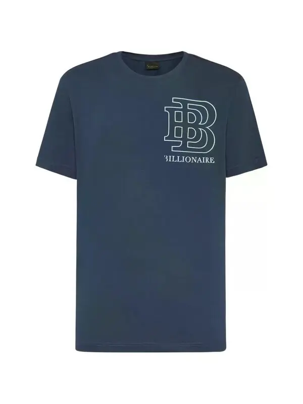 BILLIONAIRE Logo Round-neck T-shirt