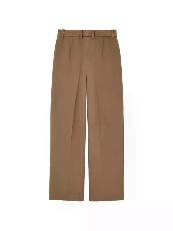 Loro Piana Rodger Pleated Wool Trousers