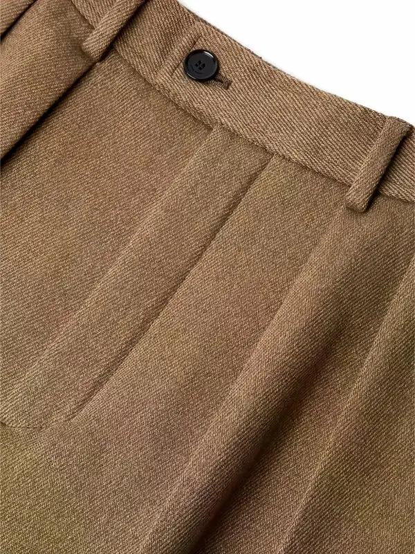 Loro Piana Rodger Pleated Wool Trousers
