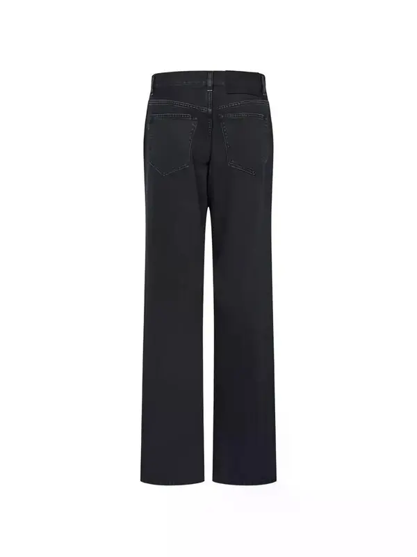 HAIKURE Belt-loop Jeans With Carbon Patch Pockets