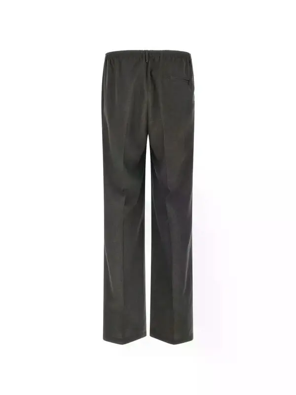 CELLAR DOOR Elastic-waistband Pleated Trousers