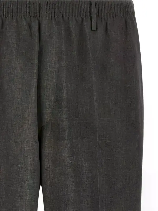 CELLAR DOOR Elastic-waistband Pleated Trousers