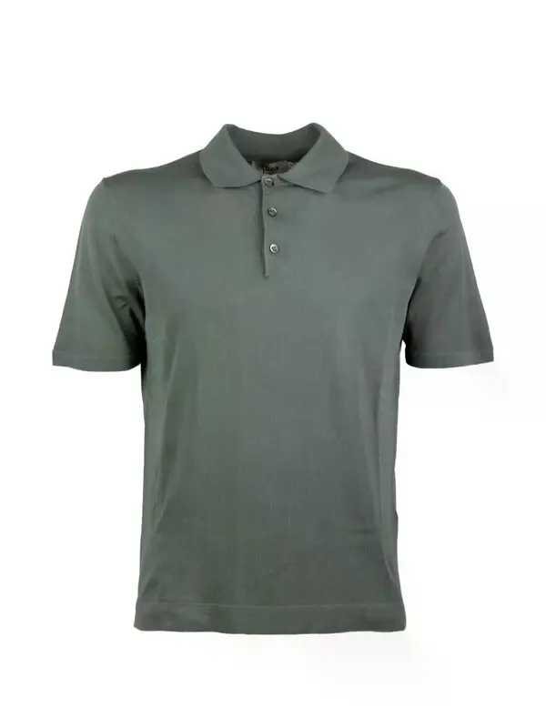 Altea Buttoned Polo Shirt - Green