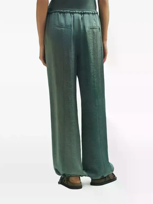 Marella Crinkle Twill Drawstring Trousers