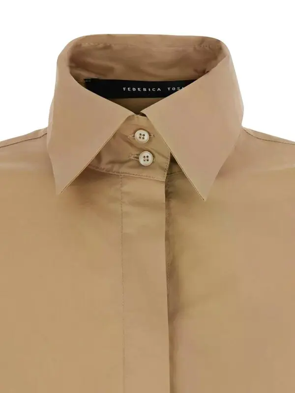 Federica Tosi Long-sleeved Shirt - Neutrals