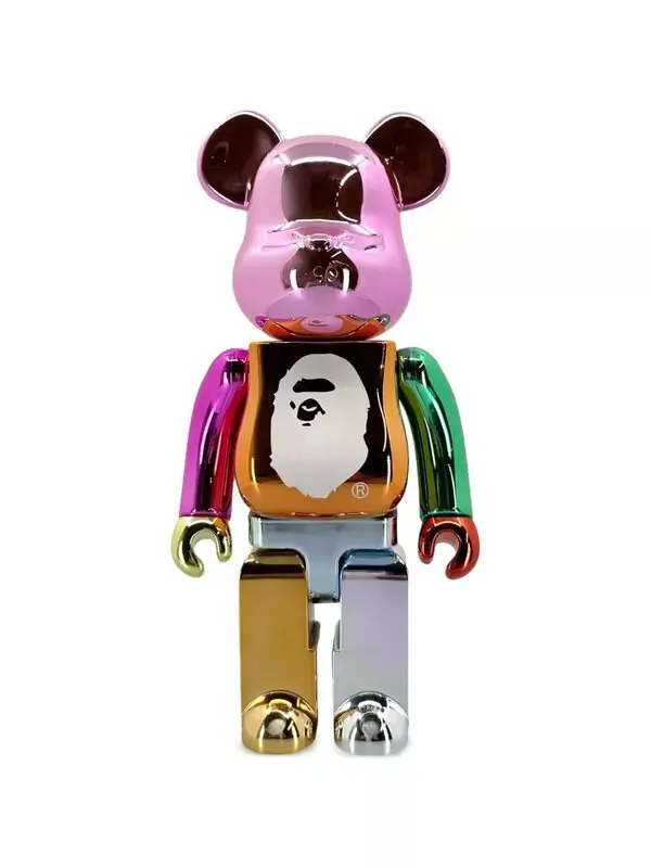 MEDICOM TOY X Bape Be@rbrick 25th Anniversary 400% Figurine - Pink